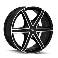 Mazzi ® Stilts Wheels Rims | 371 Chrome - Black Machined | FREE Shipping!